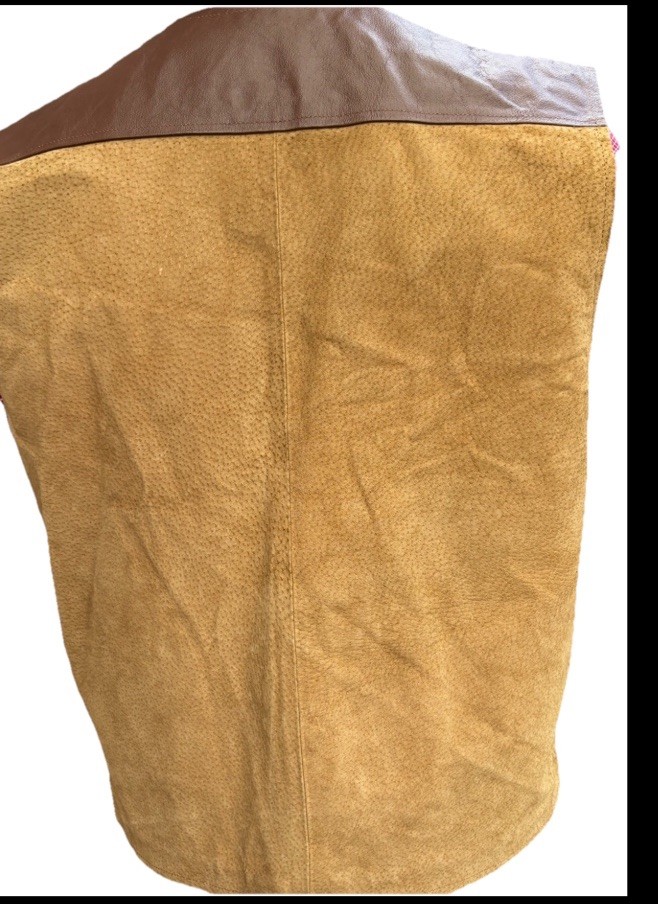 Bradford Exchange John Wayne The Duke Inspired True Leather Vest Size ...