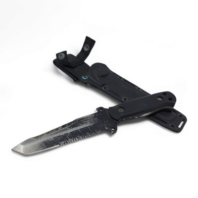 Buck Intrepid 187 Original Tanto Fixed Blade Fighting Knife Navy Seal ...