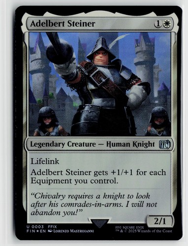 MTG Final Fantasy Adelbert Steiner Foil x1 NM | eBay