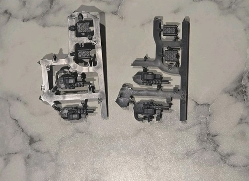 Warhammer 30k Horus Heresy Sicaran Tank Heavy Flamer Sponson bits | eBay