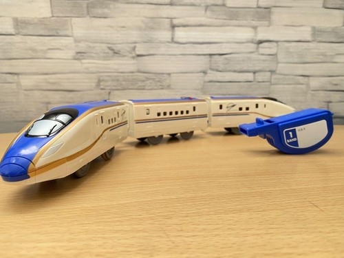 Kagayaki E7 Series Hokuriku Shinkansen Plarail Train Set, Used, No Box ...
