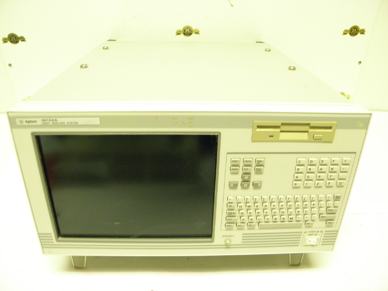 AGILENT Hewlett Packard HP 16702A Logic Analysis System with Floppy FOR PARTS | eBay