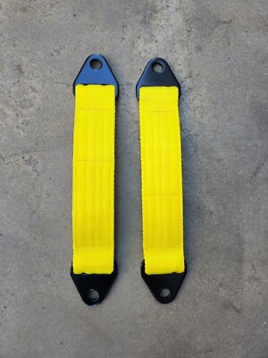 Suspension Limit Straps, Suspension Limiter, 20" Yellow, Pair | eBay