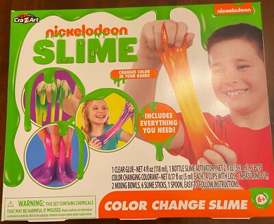 Nickelodeon Color Change Slime FREE SHIPPING | eBay