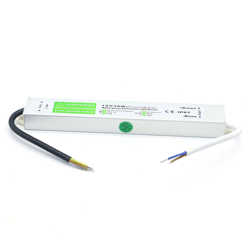 Outdoor LED Power Supply Transformer Waterproof IP68 90-250V AC to 12V ...
