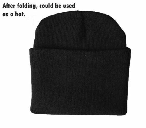 BLACK BALACLAVA MASK 3 HOLES WINTER SAS STYLE ARMY SKI HAT NECK WARMER ...