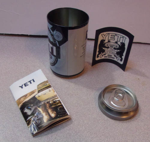 Yeti Coolers Pop Top Empty 12oz Storage Hidden Stash Can w/ Sticker ...