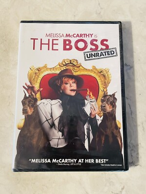 The Boss Unrated (DVD, 2016) Melissa McCarthy NEW Free Ship 25192294617 ...