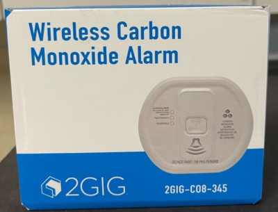 Brand New 2GIG-CO8-345 Wireless Carbon Monoxide Alarm, 2024 Stock ...