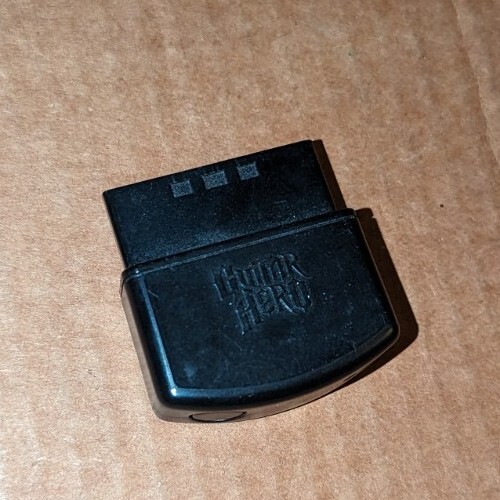 Guitar Hero Kramer Striker Wireless Receiver 89119.806 Red Octane PS2 ...