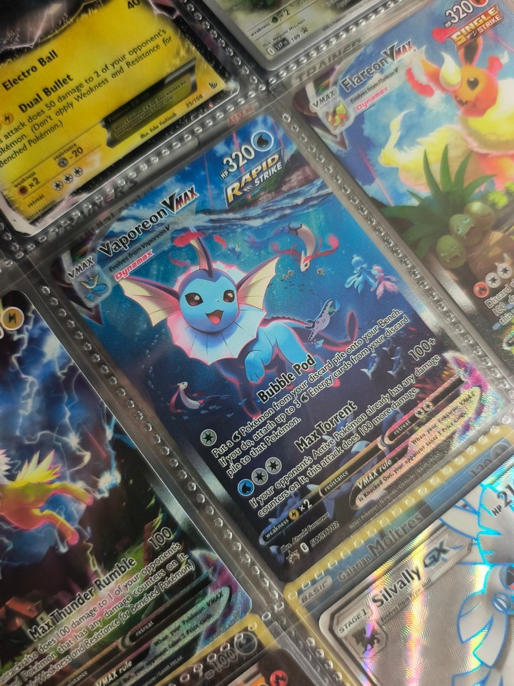 ⭐Modern Pokemon Collection Lot Binder Vmax Jolteon + Flareon NM-LP🔥 ...