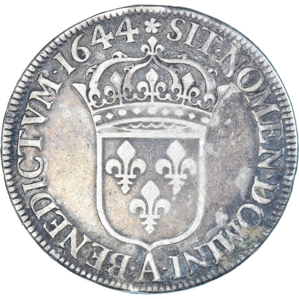 [#1175139] Coin, France, Louis XIV, Ecu, 1644, Paris, VF, Silver, KM ...