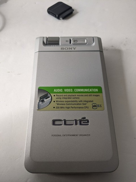 Sony Clie Peg-nx70v Rotating Color LCD Handheld PDA W/camera Silver ...