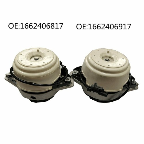 US Pair Left & Right Engine Mount 1662400300 1662400400 For Mercedes ...