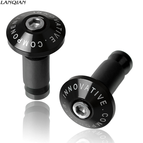 22mm 7/8" Universal Bar Ends Motorcycle Motorbike Handlebar End Weights ...