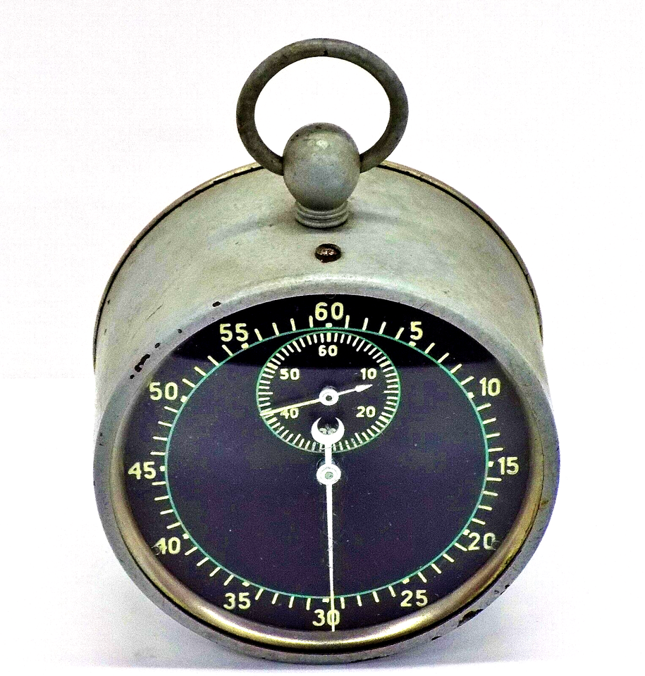 A Rare WWII German Military Clock Cased Timer. Working! | eBay