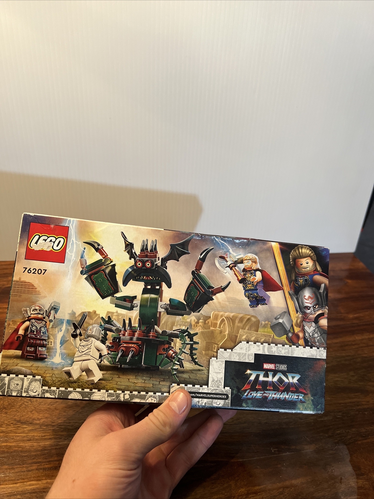 LEGO 76207 : Marvel Super Heroes THOR Love and Thunder Attack on New ...