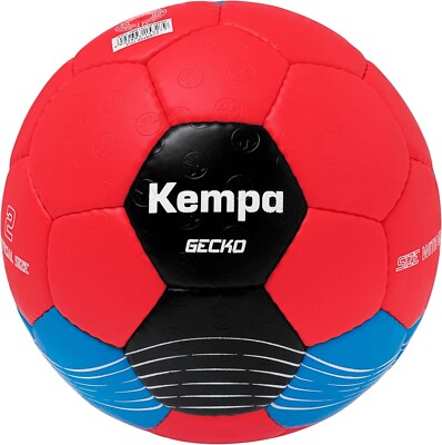 Kempa Gecko Handball Spielball Trainingsball rot blau schwarz Gr. 2 ...
