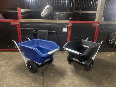 Tipping Wheelbarrow 250L Agri / Equestrian / Garden | eBay UK