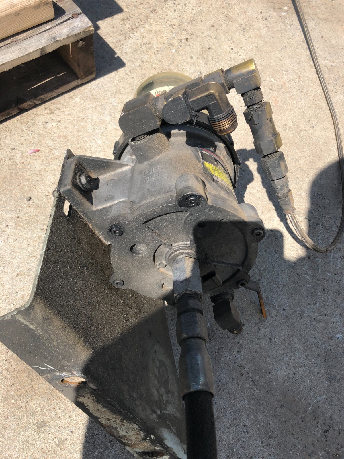 DAVCO 382 FUEL PROCESSOR DETROIT DIESEL WATER SEPARATOR FUEL FILTER ...