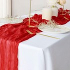 Rustic Country Table Runners Vintage Cheesecloth Table Setting Birthday ...