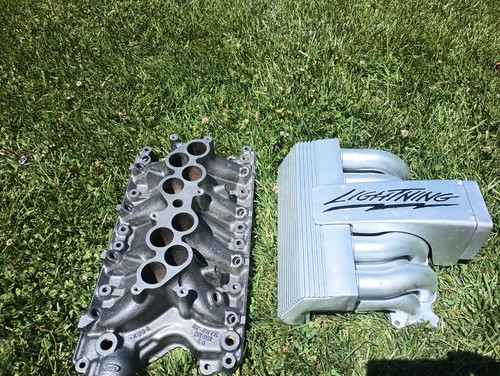 1993-1995 Ford Lightning 5.8L Tubular GT40 Cobra Intake Manifold 351W ...