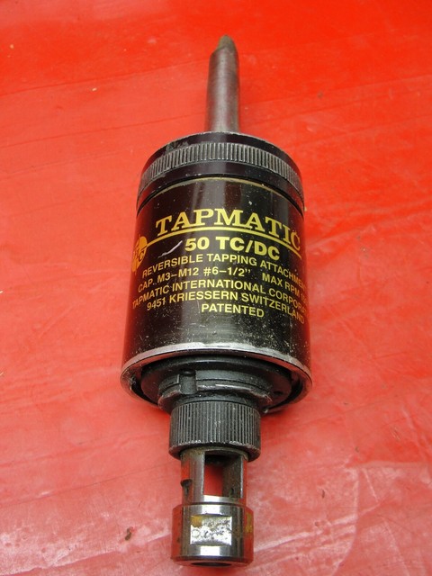 Tapmatic 30 Tc/dc Reversing Tapping Head Same as 30x Except With Depth ...