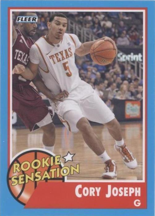 2011-12 Fleer Retro - Rookie Sensation Cory Joseph #69 (RC) for sale ...