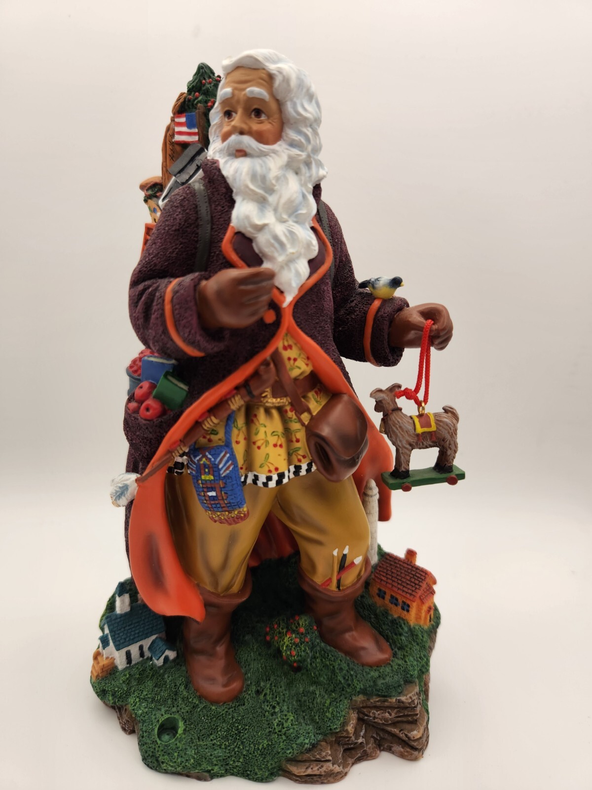 Pipka Reflections of Christmas 11324 Door Country Santa Claus Figurine ...