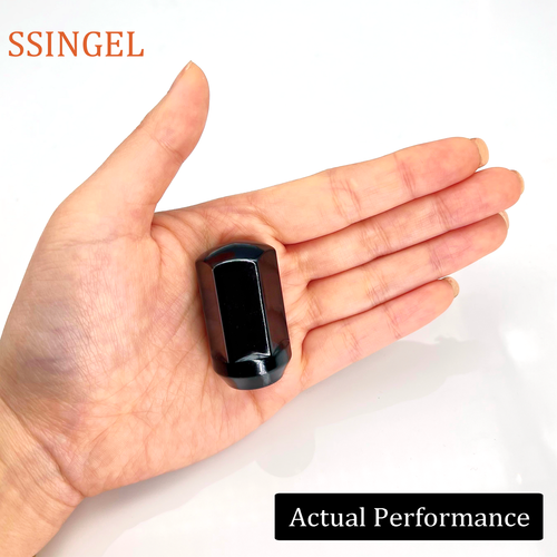 9596070 GM CHEVY GMC FACTORY OEM M14x1.5 Wheel Lug Nuts 22 HEX BLACK ...