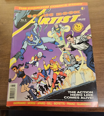 Issue No. 9 August 2000 Comic Book Artist Magazine Charlton Comics | eBay