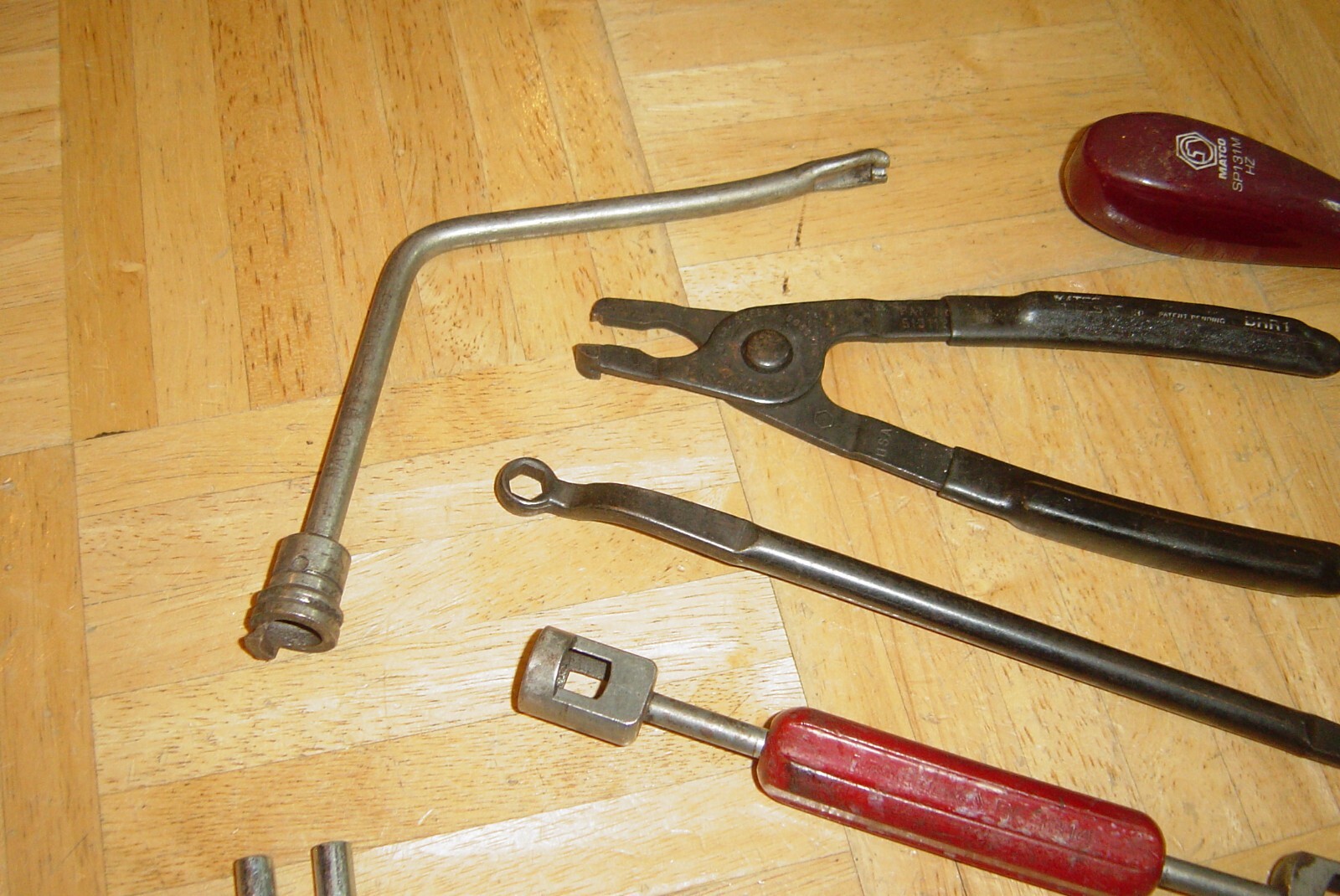 MATCO TOOLS 8 PIECE ASSORTED BRAKE TOOLS BLEEDER, SPRING, INSTALLER ...