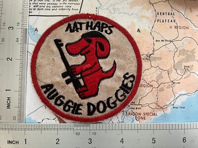 Patch , AUGGIE DOGGIES , SNOOPY PATCH , 14th AIR POLICE SQN , USAF ...
