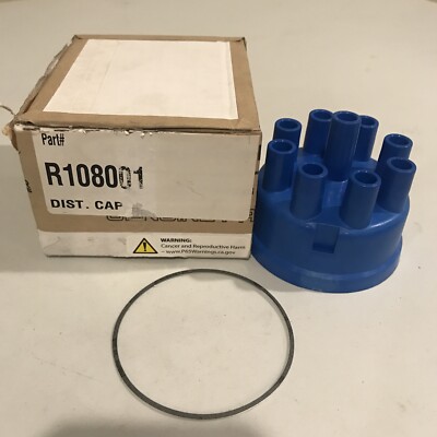 NOS Crusader PleasureCraft Marine Engine Distributor Cap Gasket R108001 ...