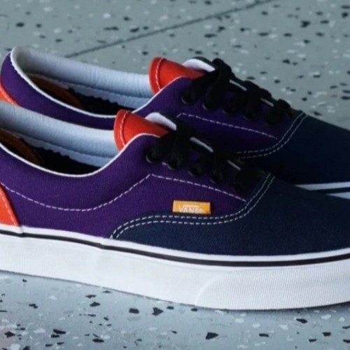 Vans Era Mix & Match Colorblock Canvas Skate Shoe Blue Green Purple ...