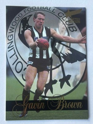 1995 Select AFL Sensation Limited Edition - GAVIN BROWN No.23 ...