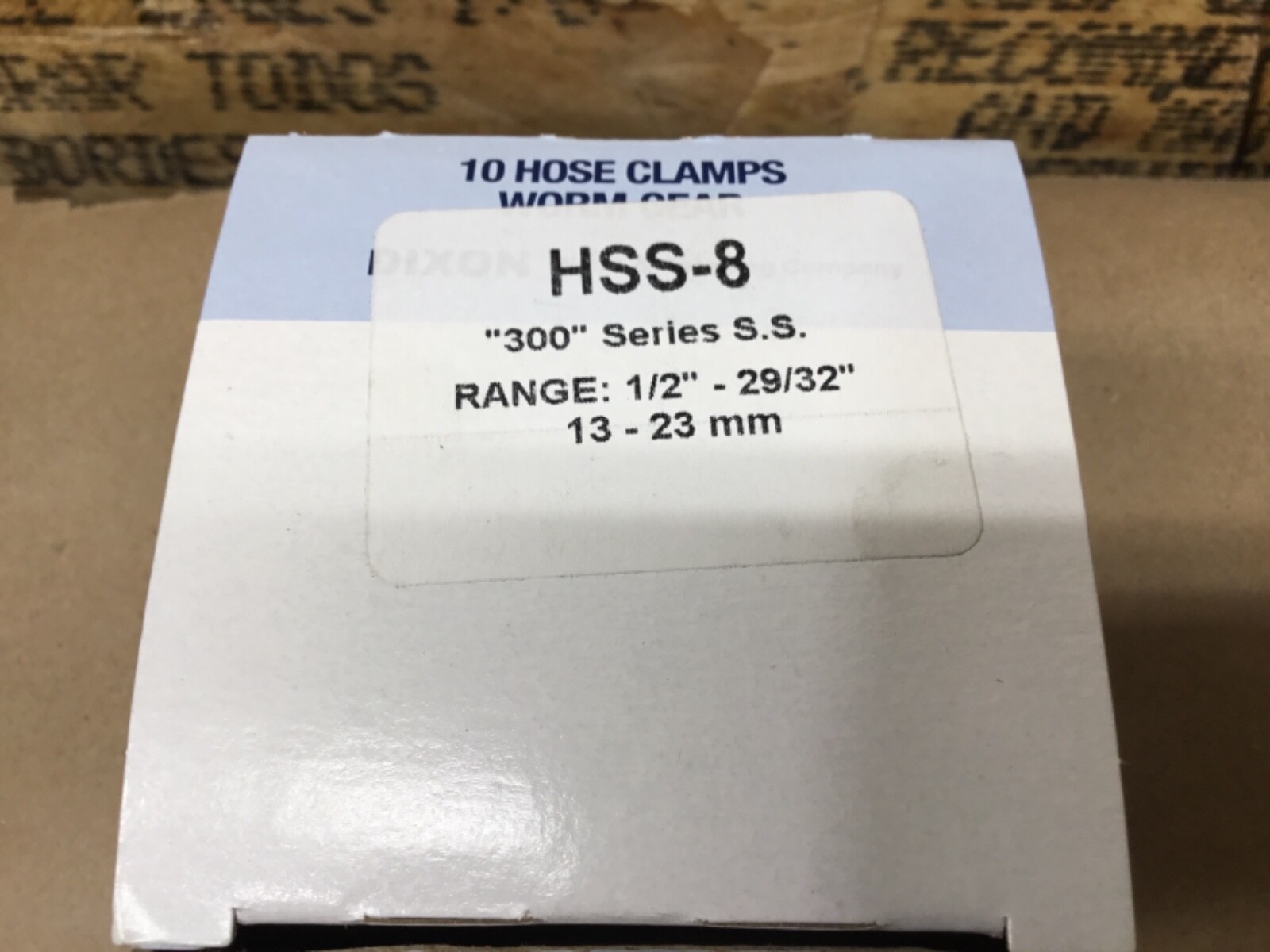Dixon HSS8 Worm Gear Clamp for sale online | eBay