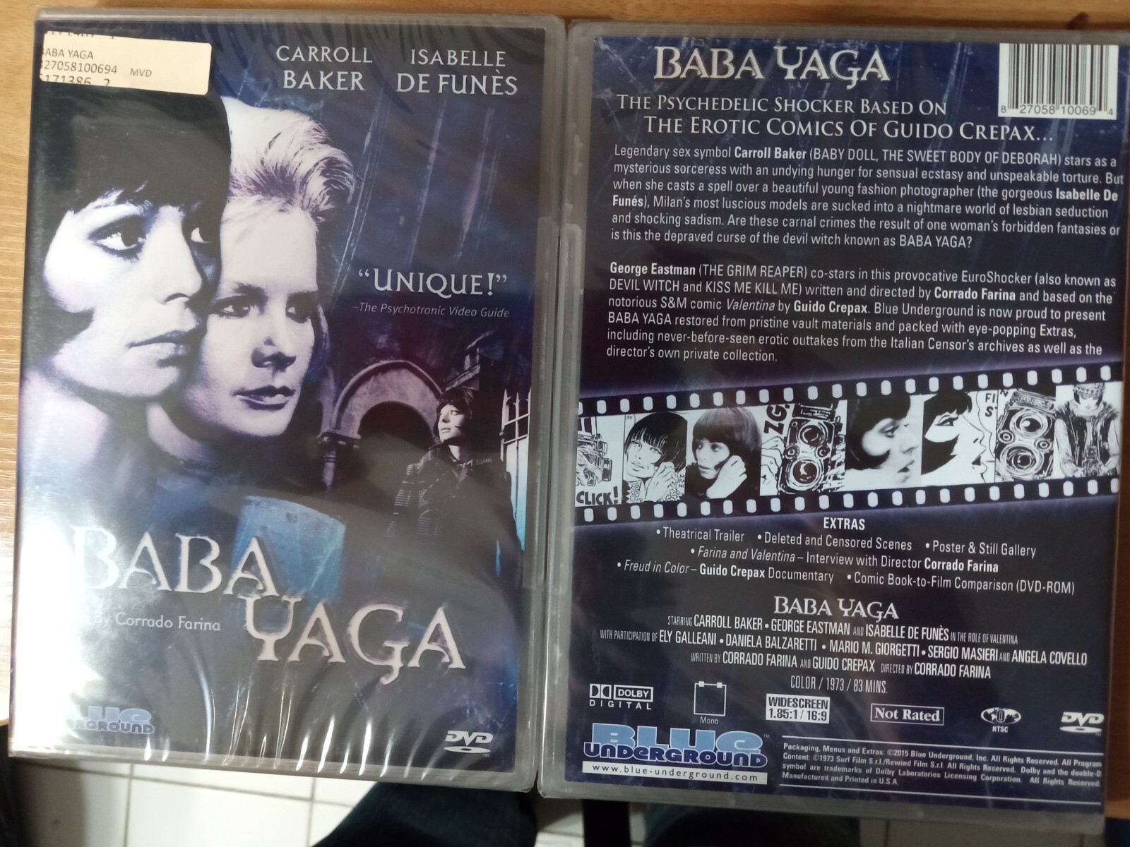 Baba Yaga (DVD, 1973) 827058100694 | eBay