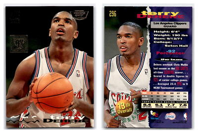 1993-94 Stadium Club Members Only #296 Terry Dehere DPK, RC - Clippers ...