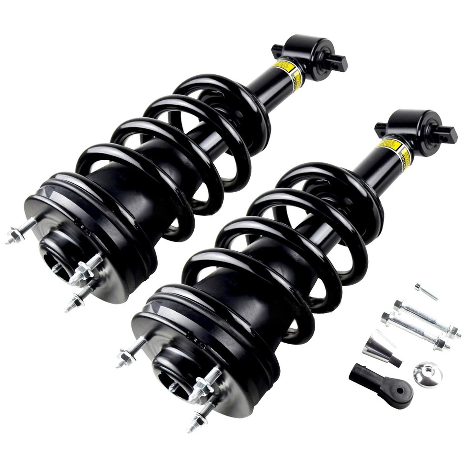 4X Front Rear Shock Strut For Cadillac Escalade GMC Yukon Denali Tahoe ...