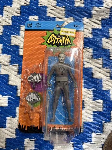 McFarlane Batman DC Retro 66 Classics TV Series Riddler Black & White 6 ...