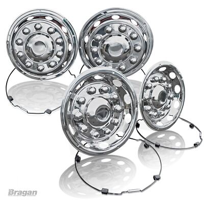 To Fit Scania Volvo 22.5" Universal Truck Front Rear Wheel Sleeves ...