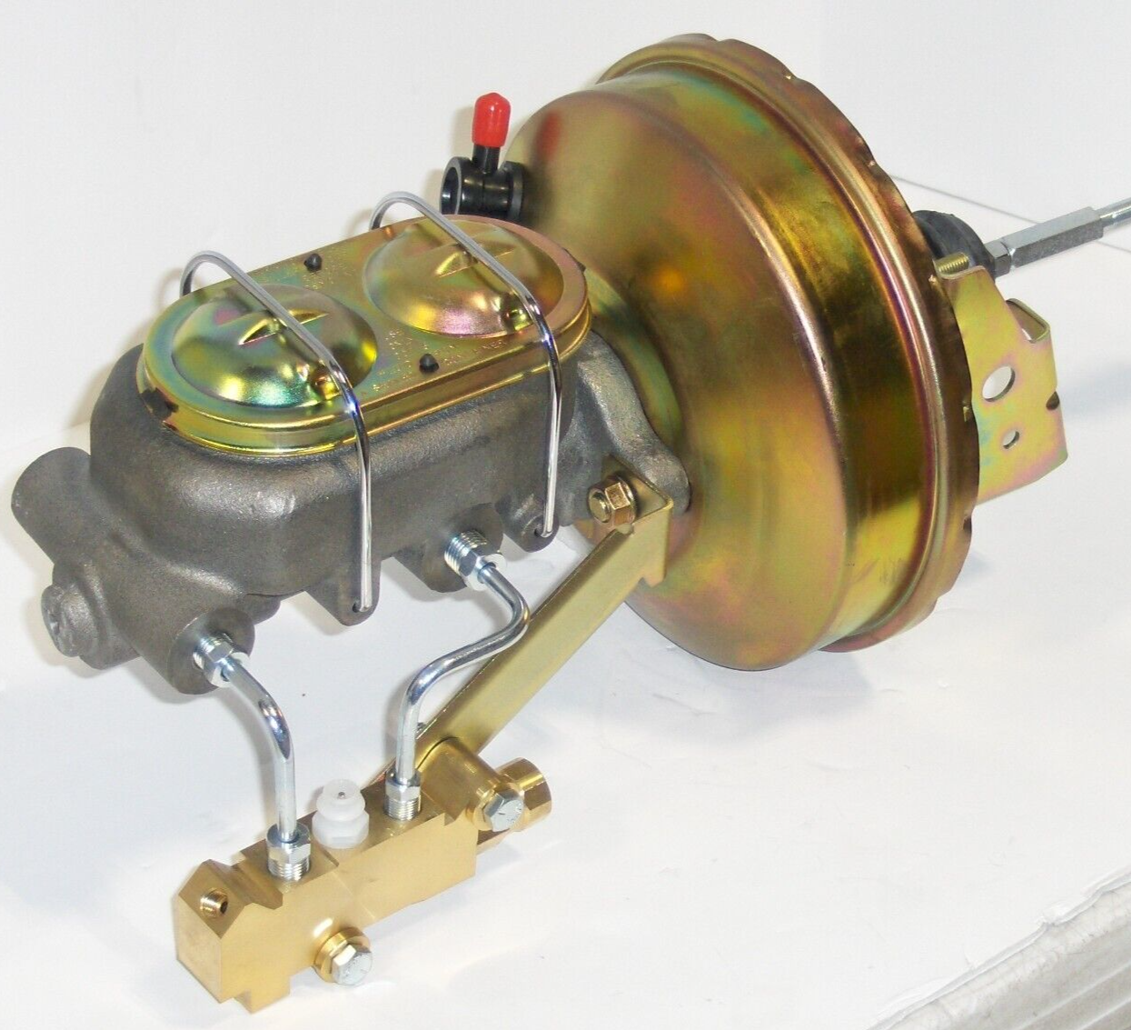 9" Power Brake Booster Master Cylinder Disc Disc Valve Kit for GM Chevy ...