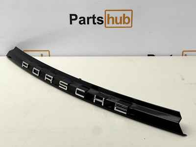 2020 PORSCHE PANAMERA Rear Trunk Lid Tail Gate Badge Trim Panel Logo ...