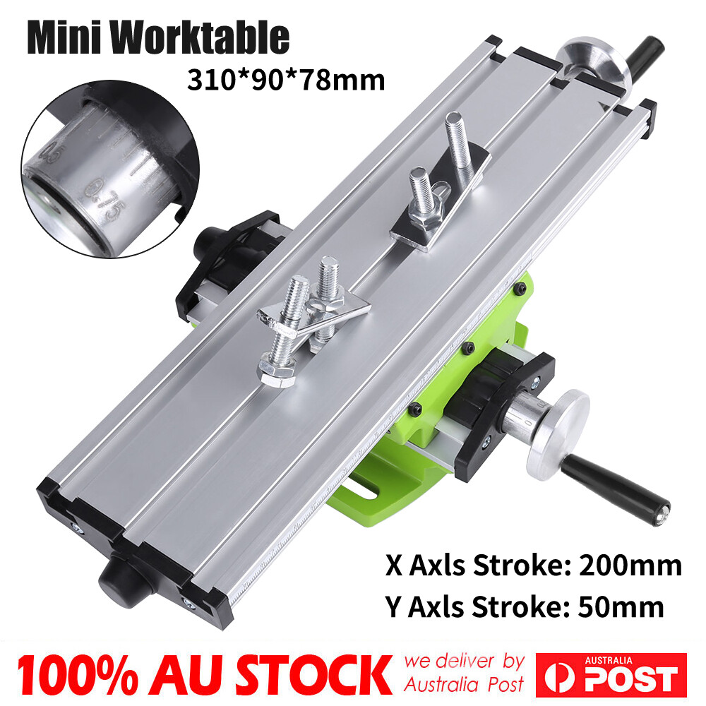 310mm Compound XY Cross Worktable Drill Bench Milling Machine Vise ...