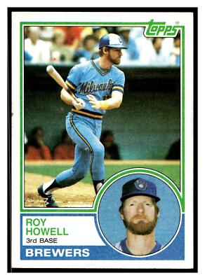 1983 Topps Roy Howell #218 Milwaukee Brewers | eBay