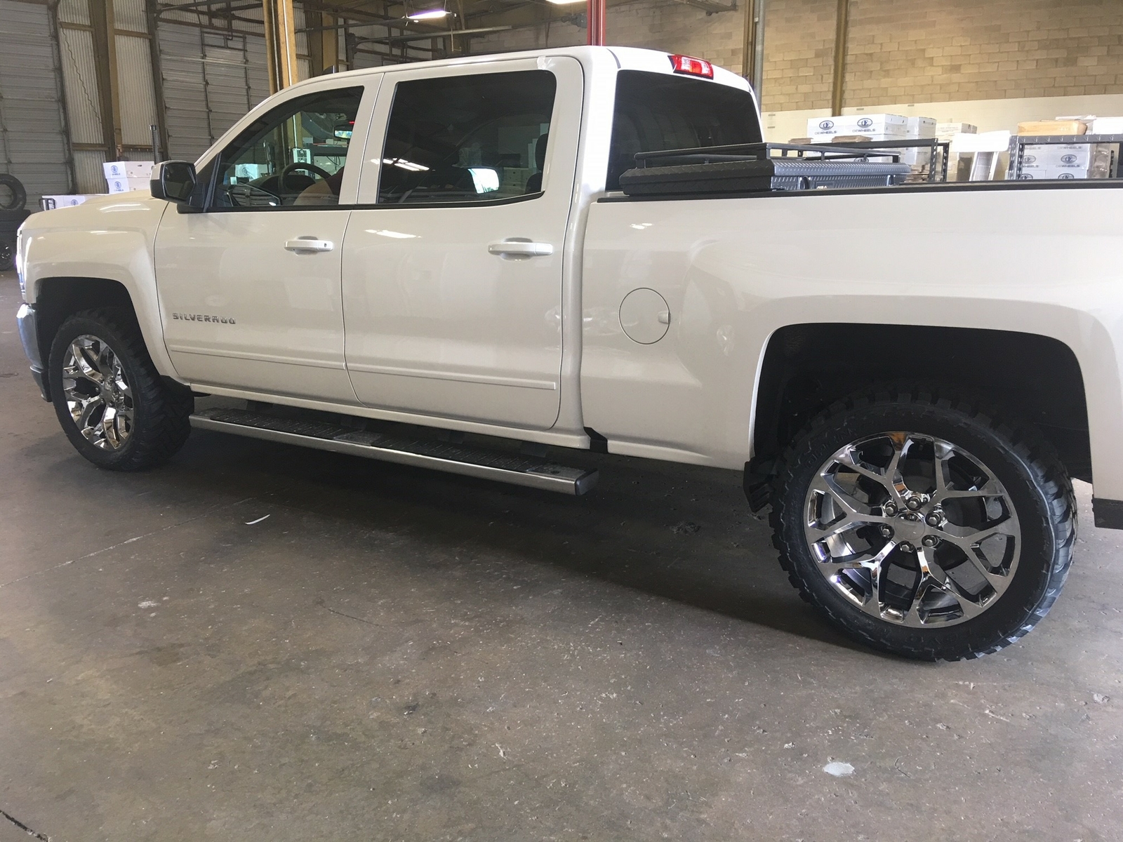 Chrome 22" Snowflake Wheels Rims For Chevy Silverado Suburban Tahoe Z71 ...