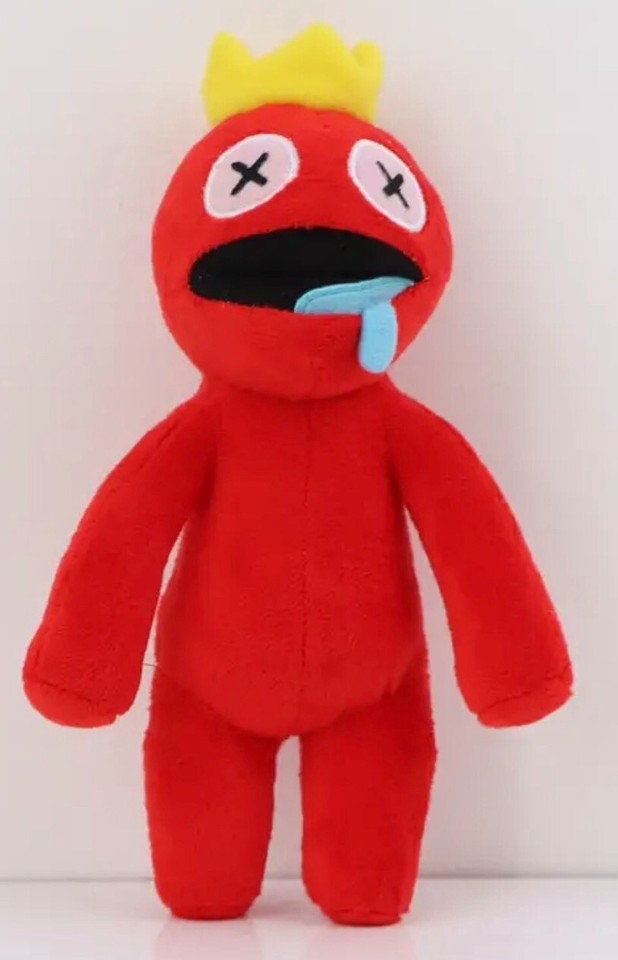 Rainbow Friends Mini 7.8in Plush Red Monster Toy Christmas Birthday ...