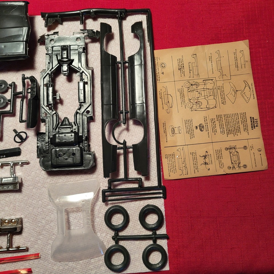 Winneco 1974 Mercury Monterey 460 1/32 Model Kit Palmer Original Issue ...