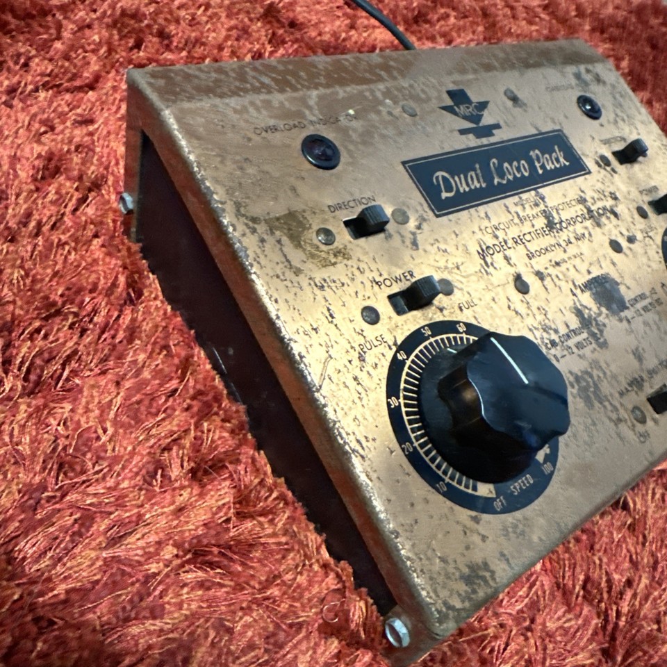 MRC Dual Loco Pack Model 2 DC Power Supply Hobby Train Transformer ...